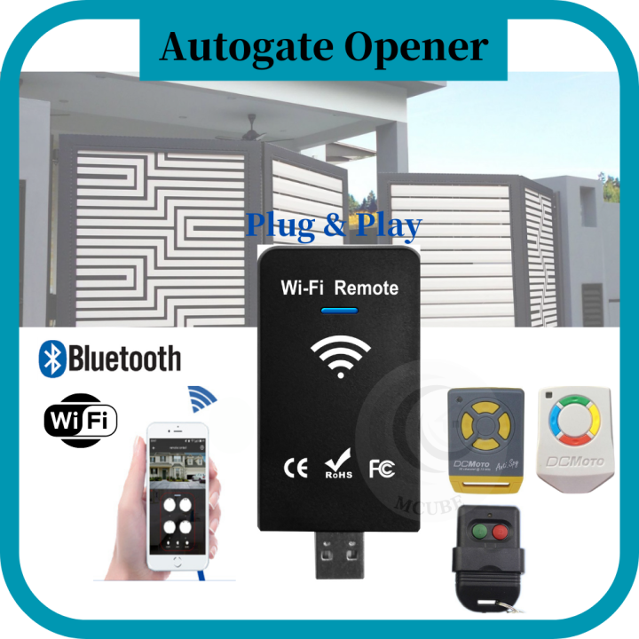 Wifi Dcmoto Autogate Smart Phone Opener iDoor App WIFI RF Remote ...