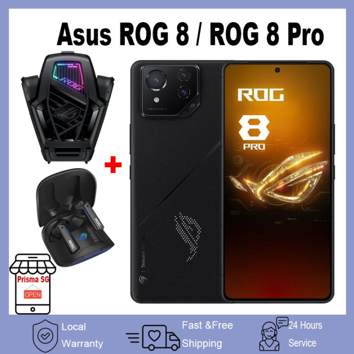 Have Stock! Asus ROG 8 / rog8 Pro Game Phone Rog 8 Pro Snapdragon 8 Gen 3 5500mAh Battery Local ...
