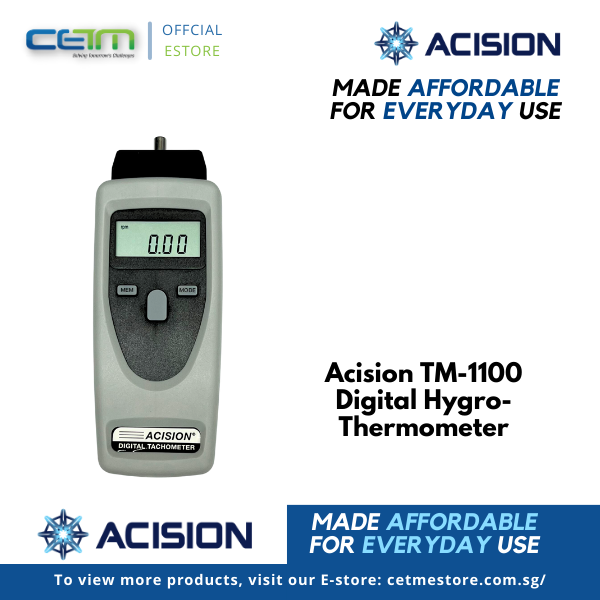 Acision TM1100 Hand-Held Tachometer | Lazada Singapore