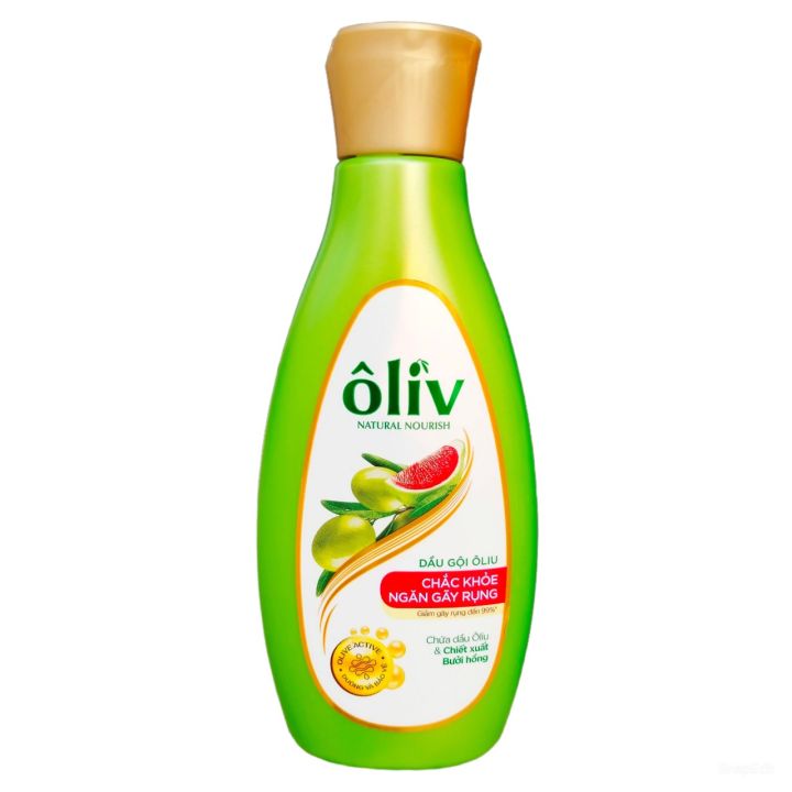 Dầu Gội Ôliv Dưỡng Tóc Hương Oliu và chiết xuất Bưởi Hồng 250ml dưỡng ...