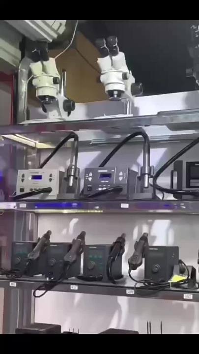 76MM Continuous Zoom Stereo Microscope Focusing Bracket Mechanism ...