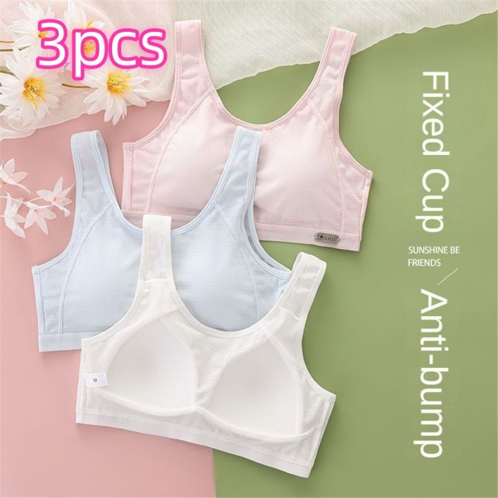 YIFAFA 1/3 Pcs Summer Mesh Seamless Sports Bra Non-wired Light And ...