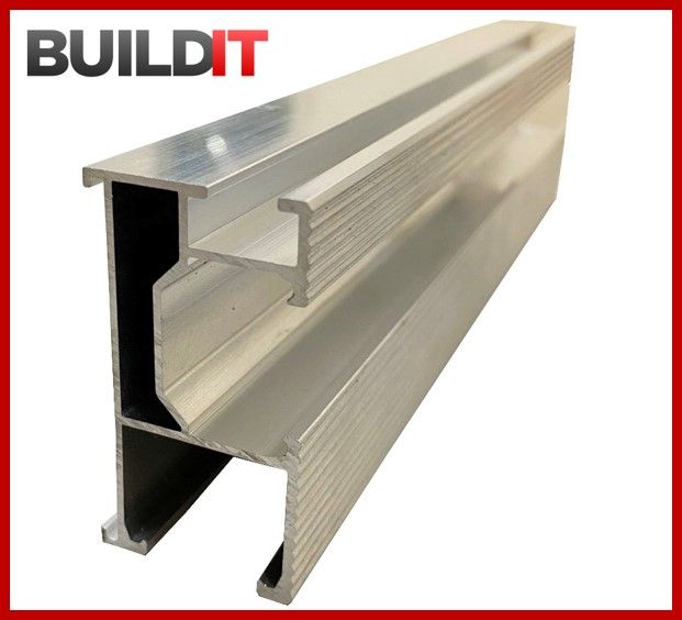 BuildIt Aluminum Solar Railings for Solar Panels (2.4M / 2.2M / 2.1M ...