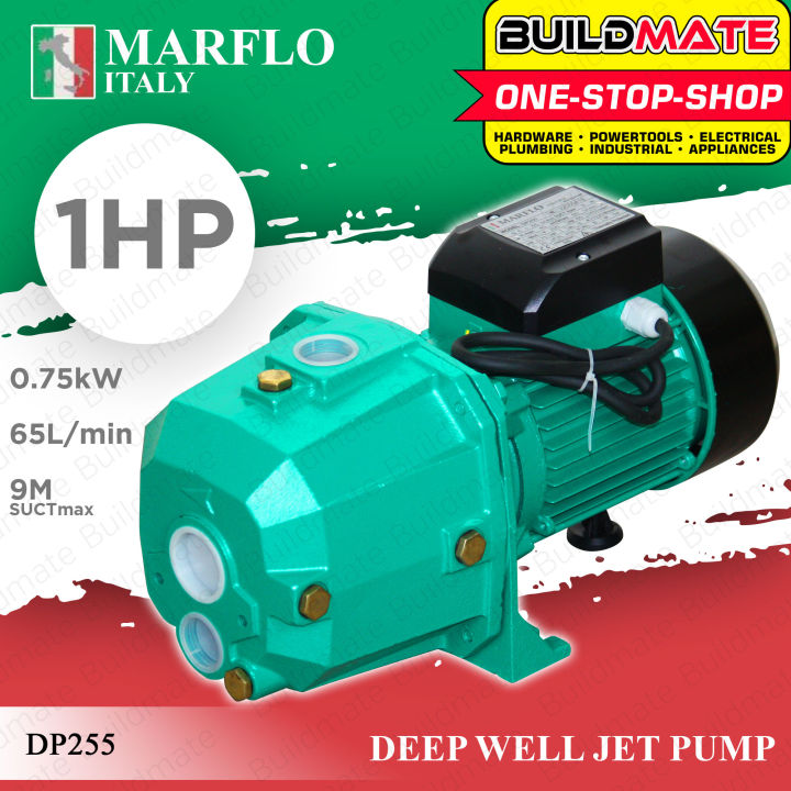 MARFLO Deep Well Water Jet Pump Portable Stainless Steel Water Transfer ...