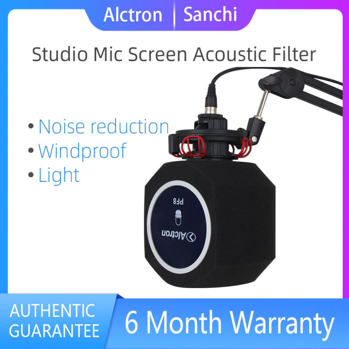 Sanchi Original Alctron PF8/PF8 Pro Sponge/Metal Studio Mic Screen ...