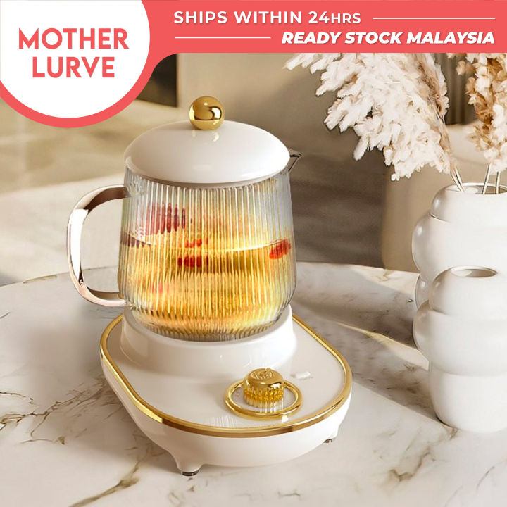 Portable Multifunction Health Pot Electric Kettle Glass Window Boiler ...