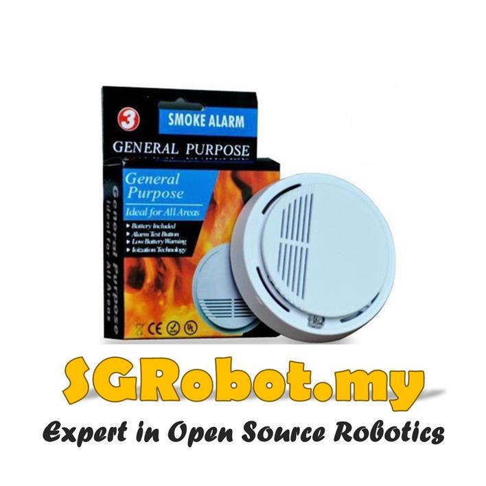 Original High Sensitive Home Security Smoke Detector Sensor Fire Alarm ...