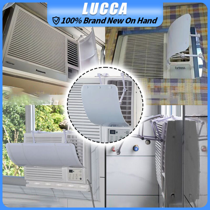 Window Type AC Aircon Deflector Small Windshield Left Right Up Down Air ...