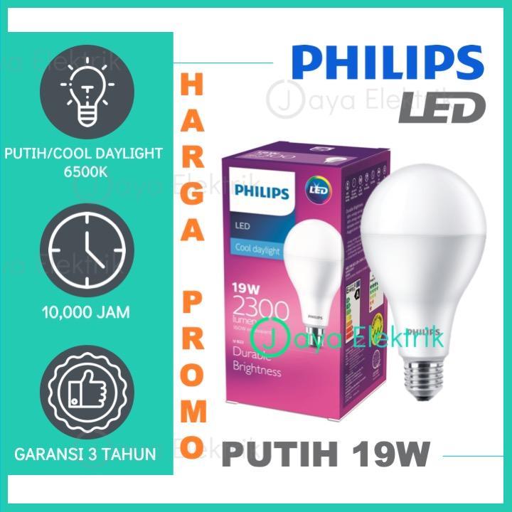 PHILIPS LAMPU LED BULB MYCARE 19 Watt 19 W 19Wat 19W PUTIH / COOL DAYLIGHT | Lazada Indonesia