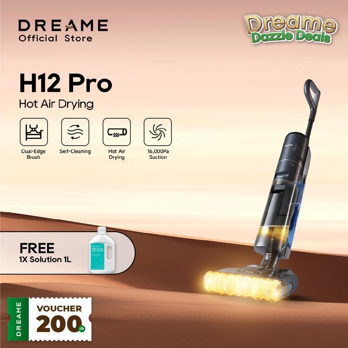 Dreame H12 Pro Wet and Dry Cordless Vacuum Cleaner - H12 PRO | Lazada ...