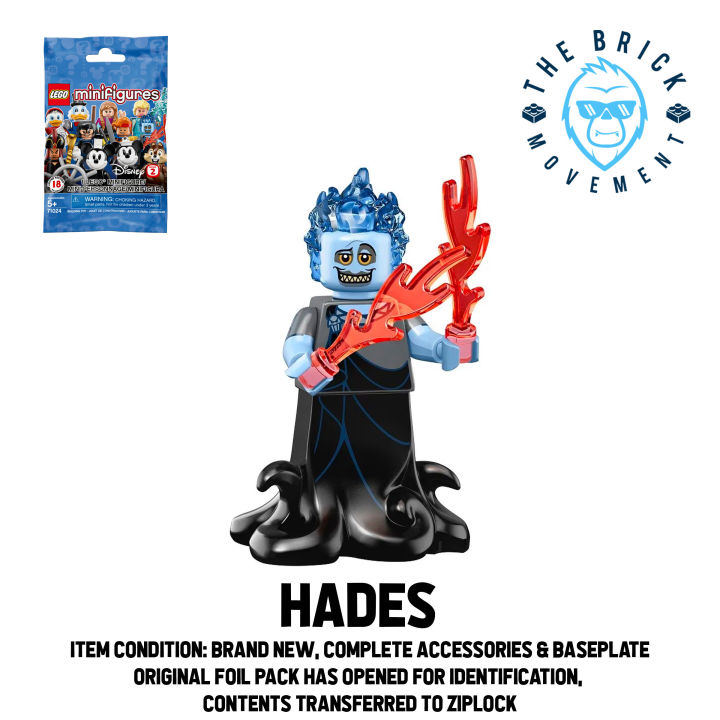 LEGO® Collectible Minifigure Series DISNEY 2: Hades Minifigure | Lazada PH