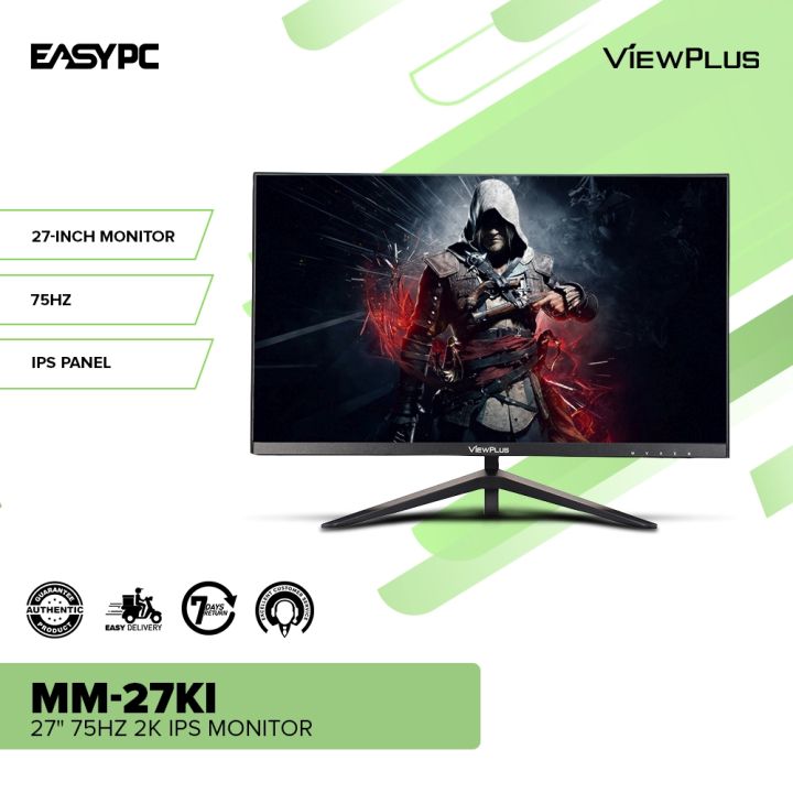 EasyPC | Viewplus MM-27KI 27" 75Hz 2K IPS Panel Tyle Monitor | Lazada PH