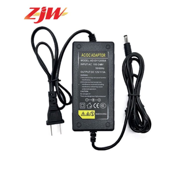 ZJW Integrated AC/DC 12V 3A / 12V 5A CCTV Power Supply Adapter 12V Power Adaptor | Lazada PH