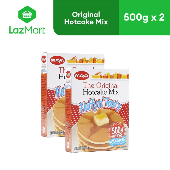 Maya Original Hotcake Mix 500g - Pack of 2 | Lazada PH