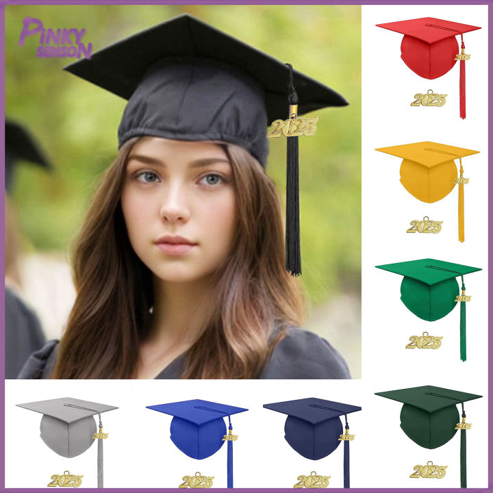 2025 Graduation Cap with Tassel Bachelors Hat with Adjustable Size ...