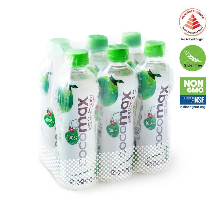 COCOMAX 100% Coconut Water 350ML x 6 Pack | Lazada Singapore