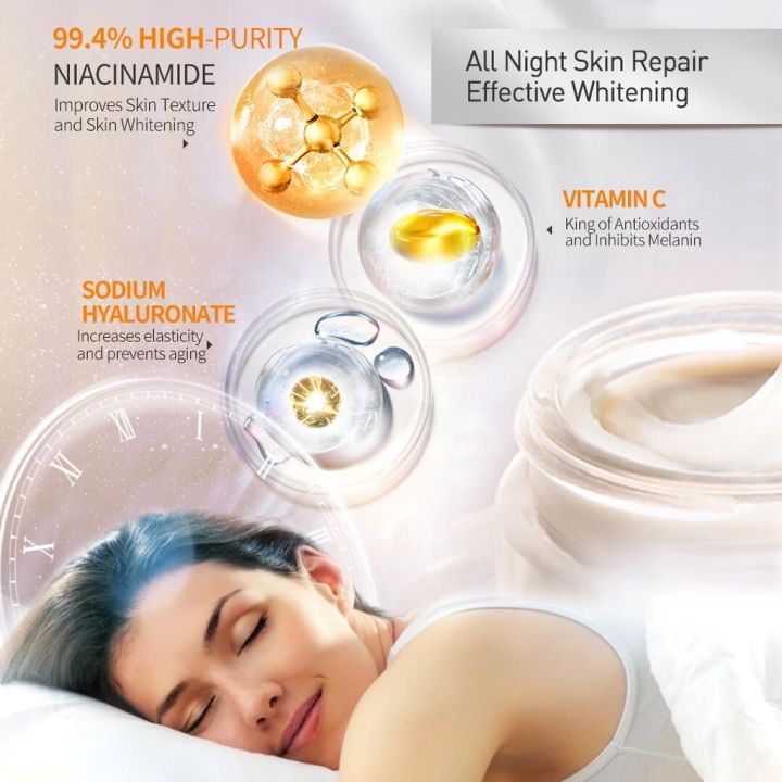 Premiere Beaute Luminous White Series Glow Brightening Night Cream | 30 ...