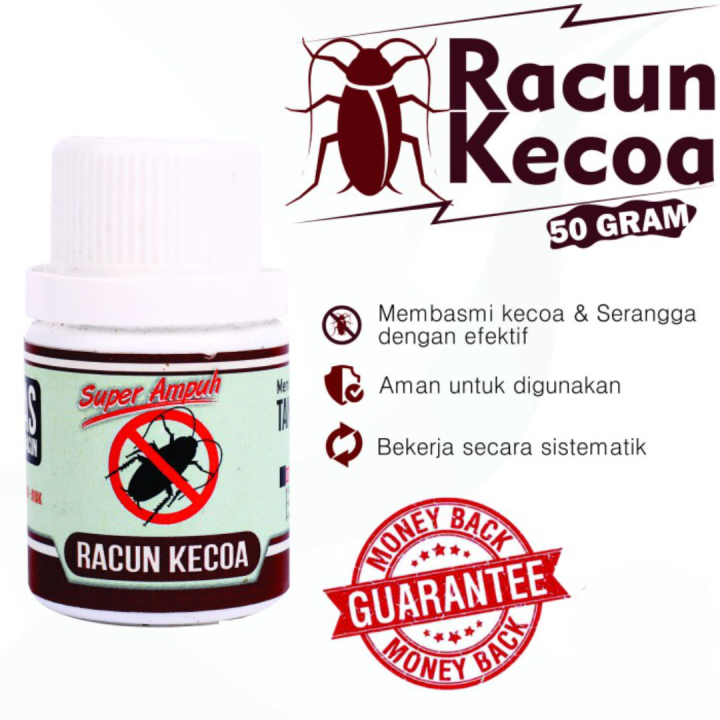 Botol Racun Kecoa Super Ampuh Umpan Siap Pakai Aroma Makanan Kecoak ...