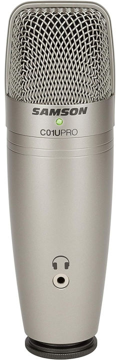 Samson 29/C01UPRO USB Microphone, Silver | Lazada PH