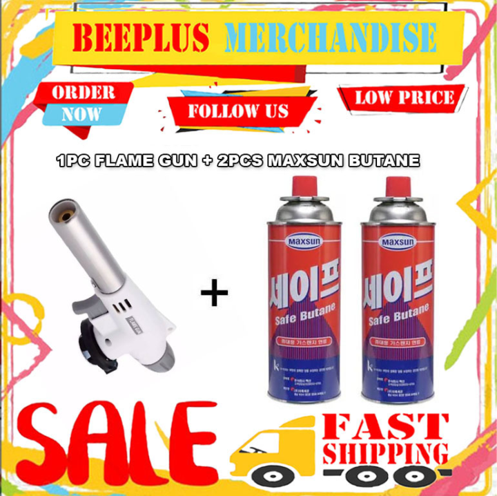 BM- Flame Gun and Butane Gas | Lazada PH