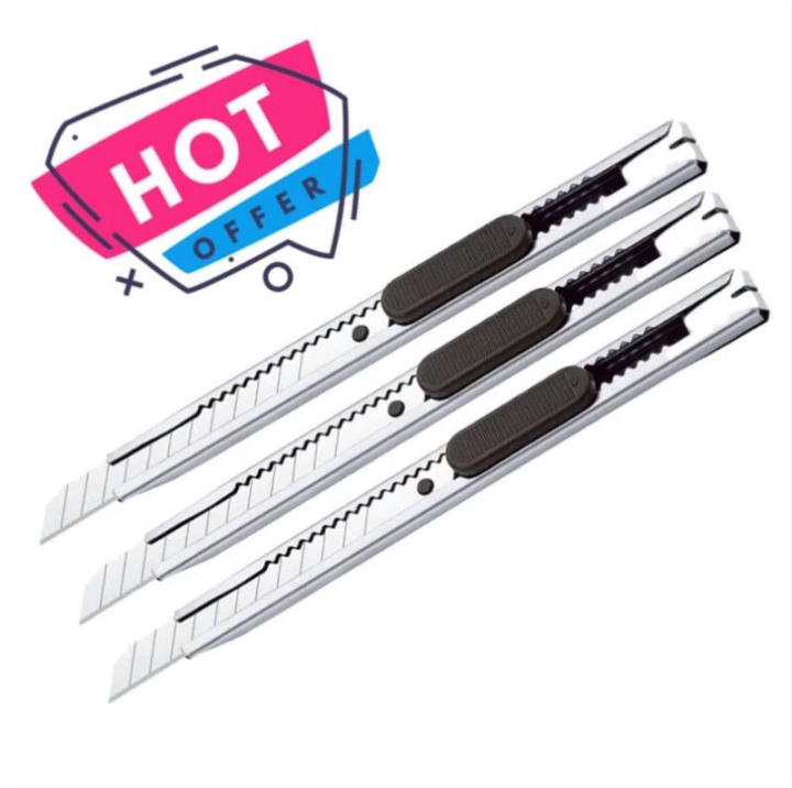 Cutter Besi 30 Derajat/ Cutter Besi Kecil/ Pisau Cutter Stainless ...