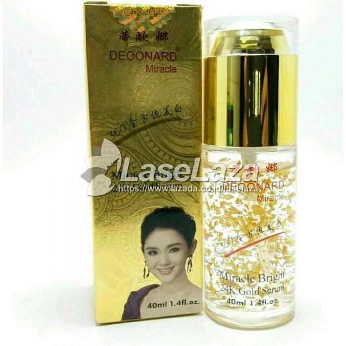 Ampuh Mengatasi Masalah Pada Kulit wajah - SERUM DEOONARD MIRACLE GOLD ...