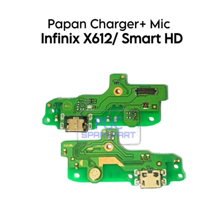 Papan Konektor PCB Charger Mic Infinix Smart HD 2021 X612B X612 ...