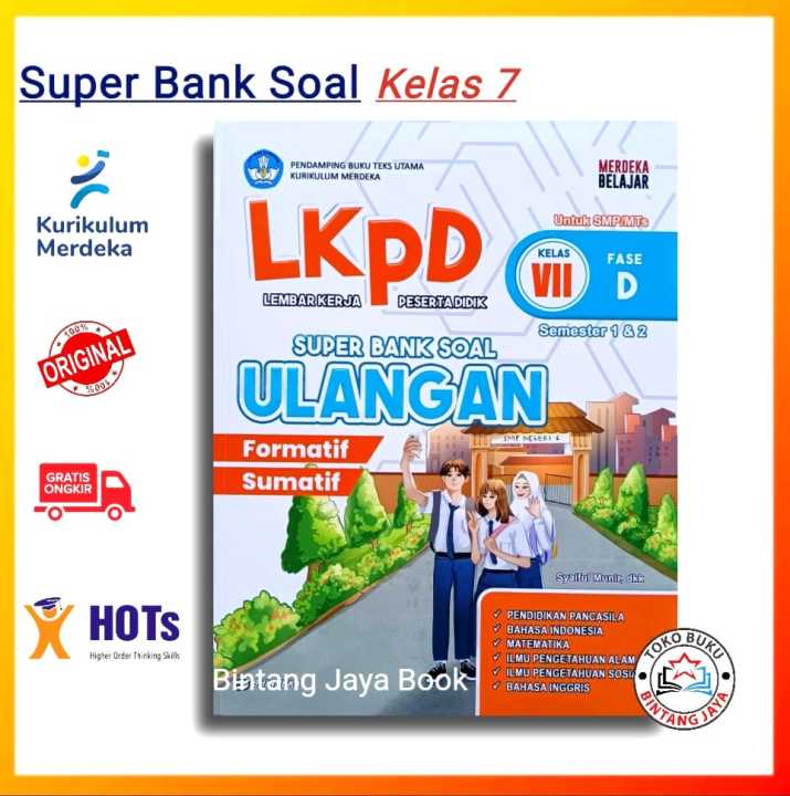 Buku Lembar Kerja Peserta Didik/Buku LKPD SMP/MTs Kelas 7 Kurikulum ...
