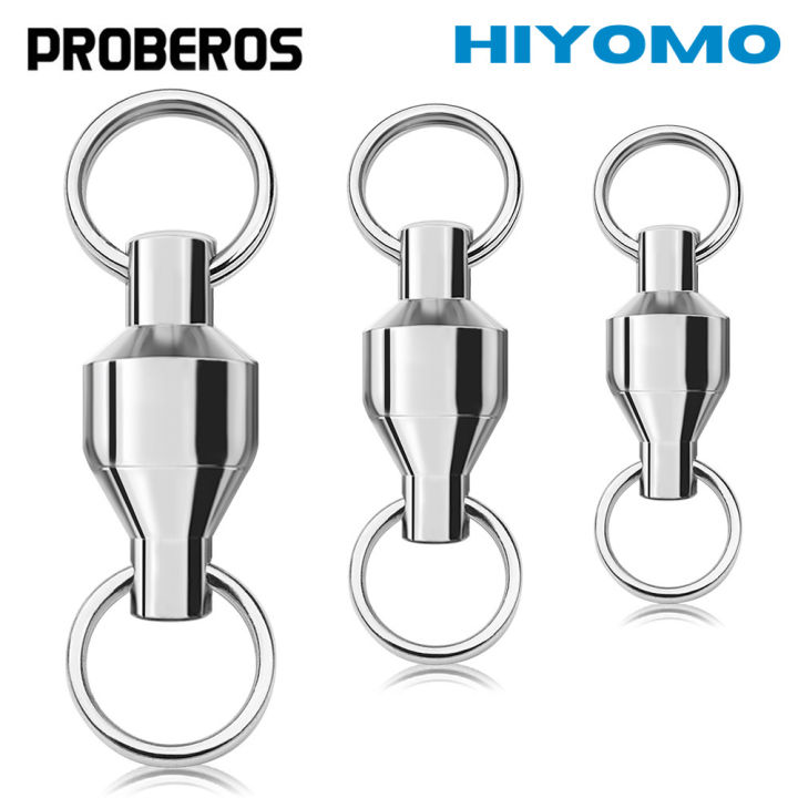 PROBEROS 1ชิ้นสวิงตกปลาลูกปืนพร้อมข้อต่อสำหรับงานหนักแหวนสีเดียวคู่และ ...
