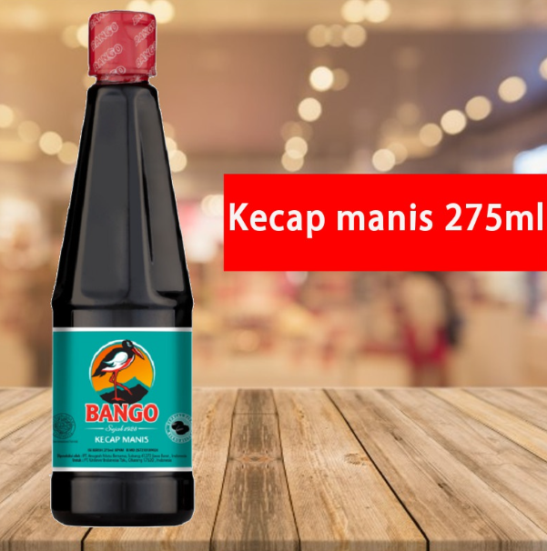 Unilever Bango Kecap Manis Original Indonesia 275ml Indonesian Halal ...