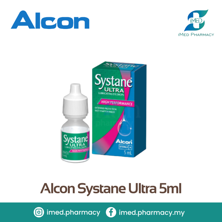 Alcon Systane Ultra Lubricant Eye Drops 5ml | Lazada