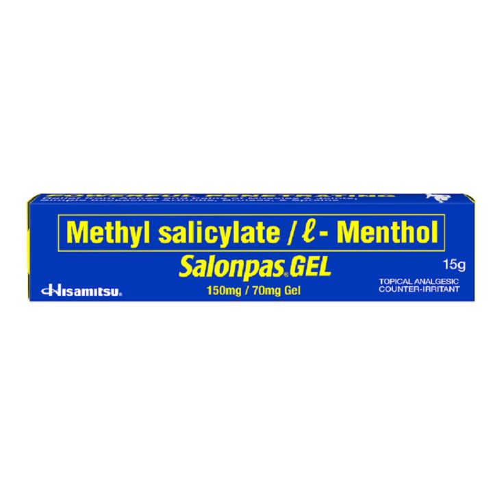 SALONPAS Gel Methyl Salicylate + L - Menthol 15g | Lazada PH