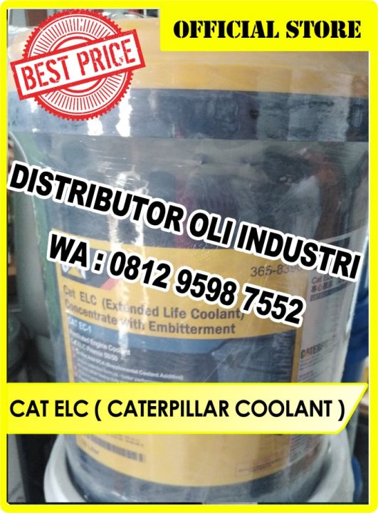 CAT ELC EXTENDED LIFE COOLANT ( 20 LITER - ) | Lazada Indonesia