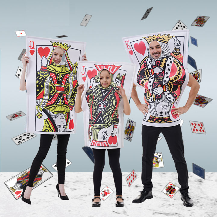 Fast DeliveryGirls Cute Jack of Hearts Poker Costume Halloween Kids ...