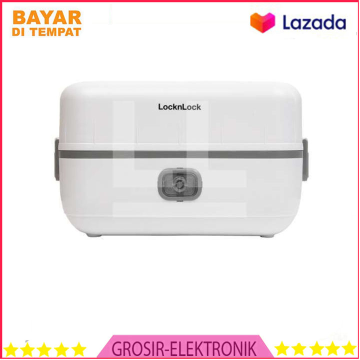 Lunch Box Electric Locknlock Ejr286wht 1,1 Liter | Lazada Indonesia