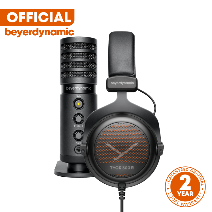 beyerdynamic Team TYGR Gaming Headset and USB Studio Microphone | Lazada PH