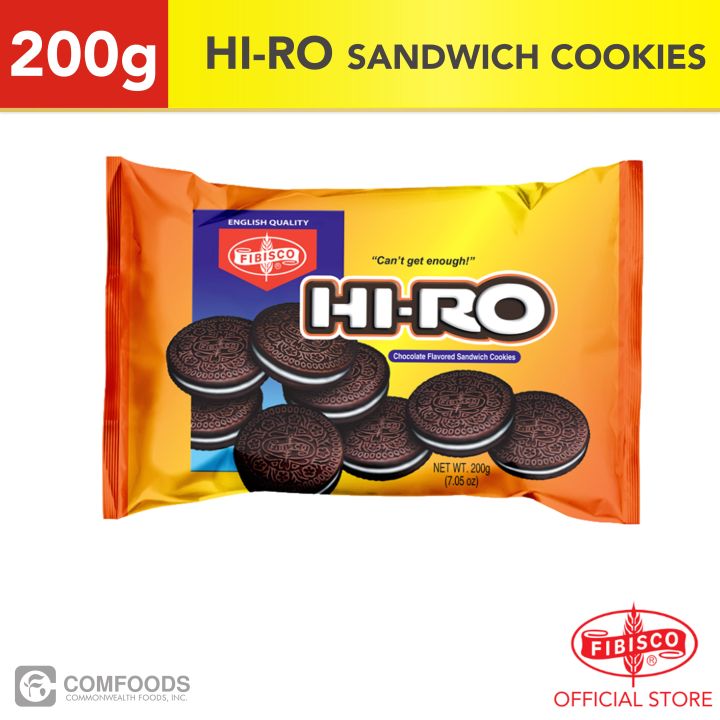 FIBISCO HIRO Sandwich Cookies - 200g | Lazada PH