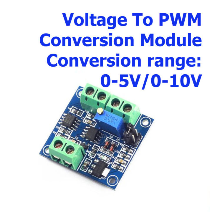 Voltage To PWM Conversion Module Conversion range: 0-5V/0-10V | Lazada ...