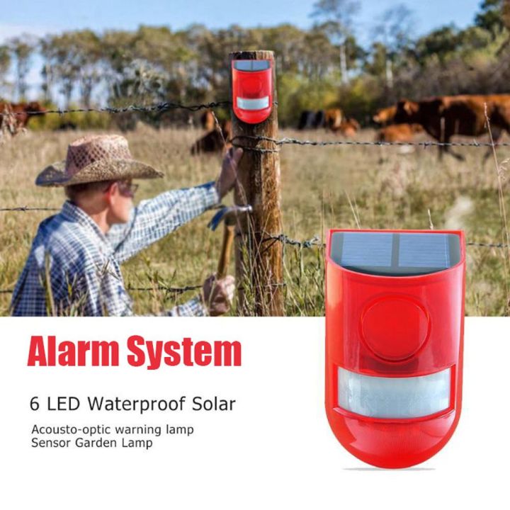 JOTNTP Waterproof Solar Powered For Farm Warehouses Factory Detector ...