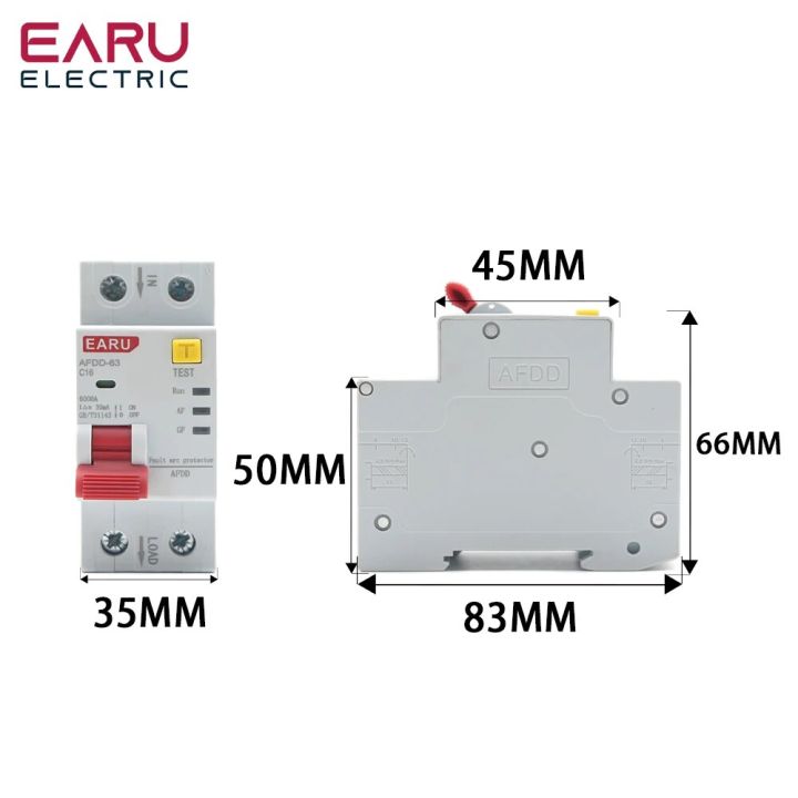 【High Cost-Performance】 2p Afdd-63 Afci Arc Fault Protector Device ...