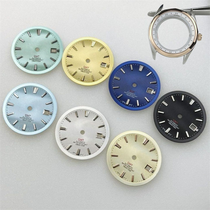34MM Mechanical Watch Dial Modification Watch Titanium Assembled Case ...