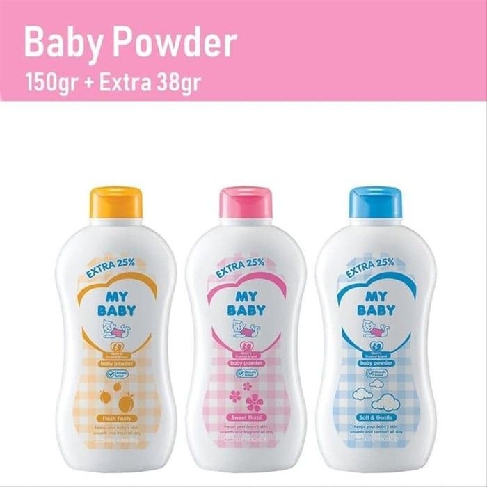 MY BABY POWDER 150GR+38GR | Lazada Indonesia