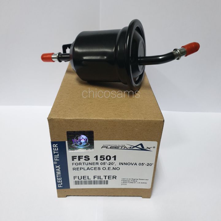 FLEETMAX Fuel Filter FFS1501 Toyota Innova/Fortuner/Hi-Lux Gas 2005 ...
