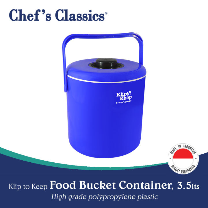 Chef's Classics Klip To Keep Insulated Rice / Ice Bucket, 3.5lts ...