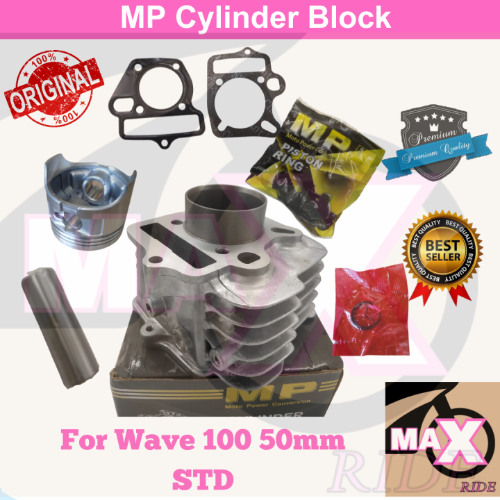 MP 50 MM STANDARD Cylinder Block Wave 100 | Lazada PH