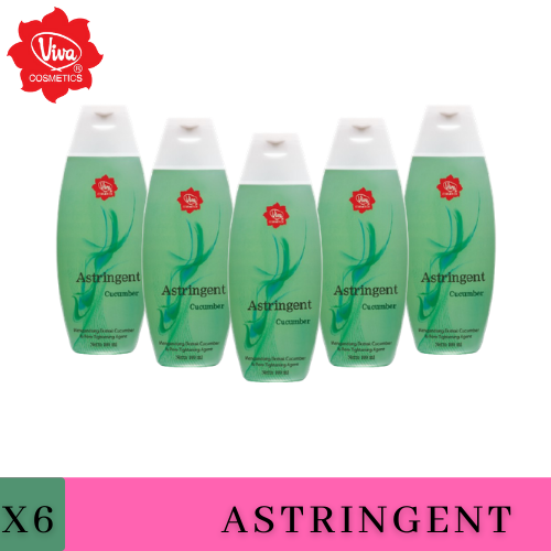 Viva Astringent Cucumber 100 ml x 6 Pcs | Lazada Indonesia