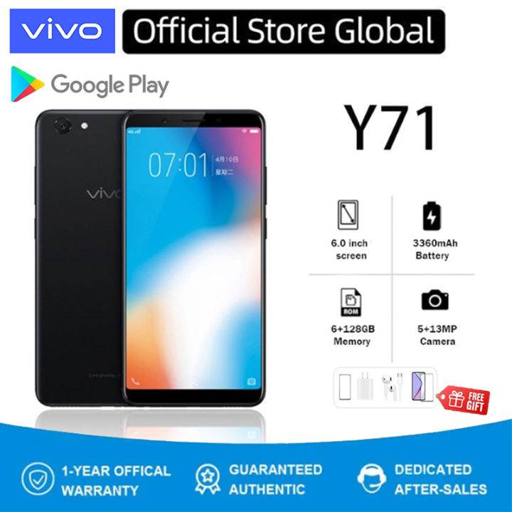 【Original brand new seal】Vivo Y71 4G Smartphone 6GB+128GB Global ...