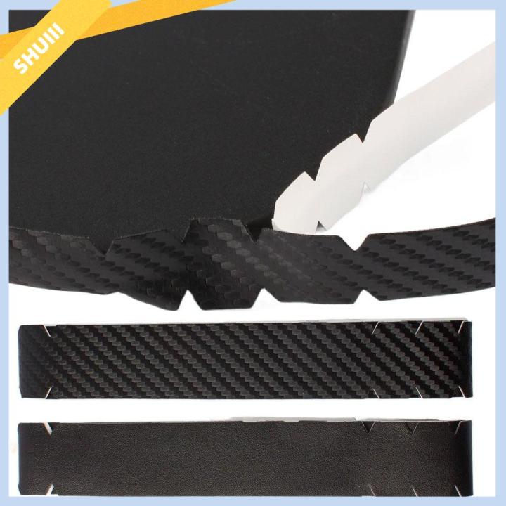 PDWATCHES PU Pickleball Racket Edge Sticker DIY Black Frame Protective ...