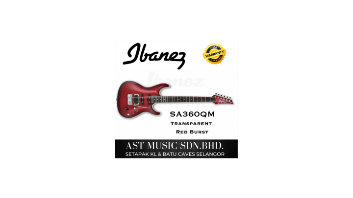 Ibanez SA360QM Standard Electric Guitar – TRB SA-360 / Sa360 | Lazada