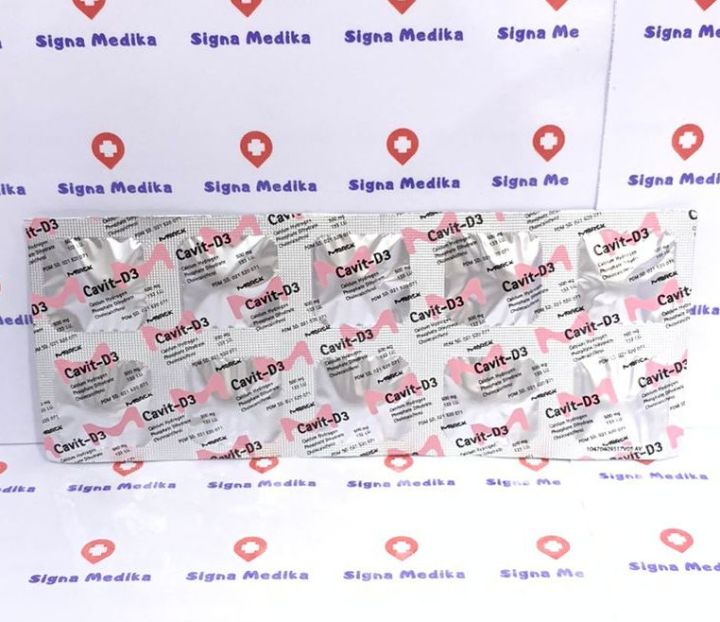 Cavit D3 isi 10 tablet - suplement kalsium | Lazada Indonesia